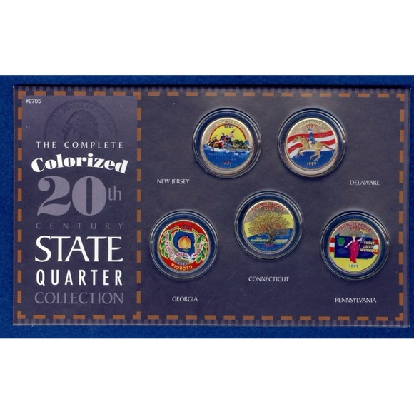 Other | 1999 The Complete Colorized 2th Century State Quarter ...